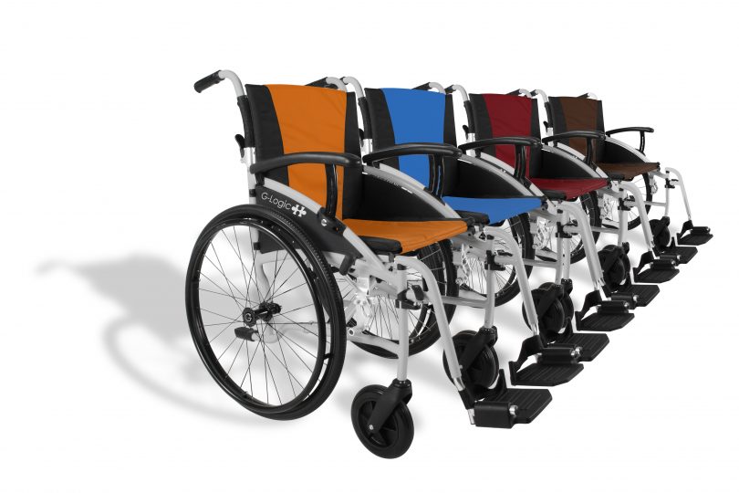 G-Logic side view silver frames | Wheelchairs Lightweight